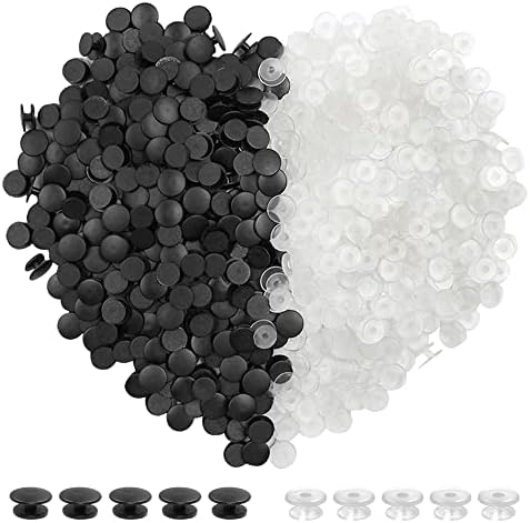 Amazon.com: 600 PCS Buckle Plastic Button, 3 Colors Shoe Charm Buttons ...
