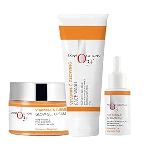 O3+ Vitamin C Overnight CTM Kit For All Skin Type (Vitamin C Face Wash ...