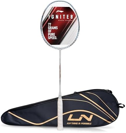 Buy Li-Ning Ignite 8 Carbon-Fiber Badminton Racquet, 5U6 Online at Low ...