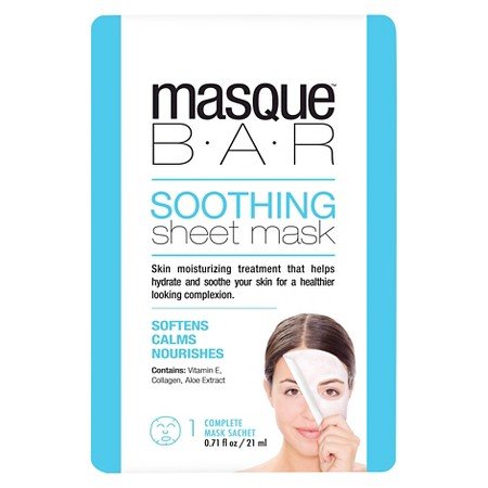Amazon.com : Masque Bar by Look Beauty Soft Calming Soothing Sheet Mask ...