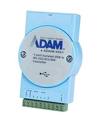 Amazon.com: ADVANTECH ADAM-4561-CE 1-Port Isolated USB to RS-232/422 ...