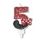 Amazon.com: Number 1 Birthday Candle,Red Black Sequin Number Candles ...