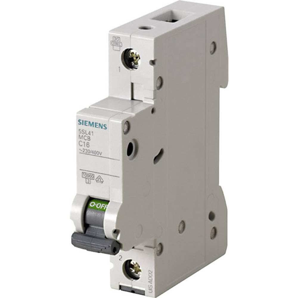 Siemens 6A 1 Pole 10KA Miniature Circuit Breaker (White, 1-Piece ...