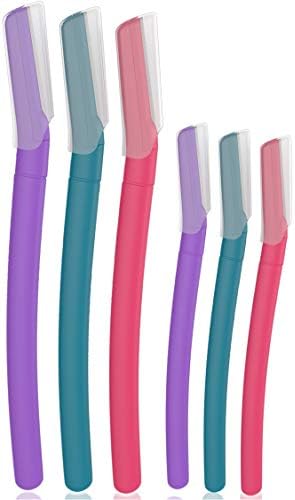 Amazon.com: 12 Pcs Eyebrow Razors, Face Razors Multipurpose ...