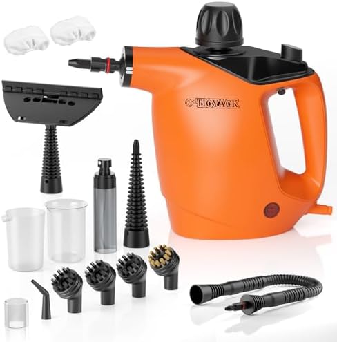 Amazon.com - Pressurized Handheld Steam Cleaner with 10pcs Accessories ...