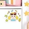 Amazon.com: 15 Sheets Make a Face Stickers Girl Stickers Kids Toddlers ...