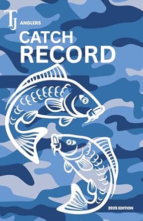 CATCH RECORD (TJ Anglers BLUE edition): Record of Catches: Amazon.co.uk ...