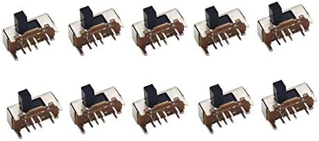 Electronicspices 3 Position 8 Pin PCB Terminal Horizontal 2p3t Slide ...