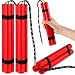 Amazon.com: Sratte 12 Sticks Fake Red Pretend Explosive Bomb Pack ...
