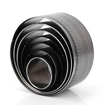 Amazon.com: Punching Die Set, Hollow Cutter, 7 Pcs Leather Hole Cutters ...