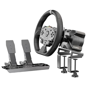 Amazon.com: MOZA R3 Racing Wheel and Pedals Bundle for Xbox & PC,3.9Nm ...