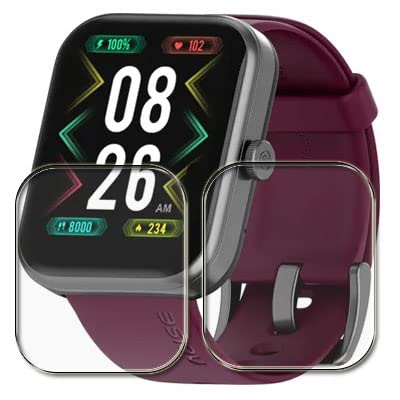 ABCDEFG Domchi Smartwatch Unbreakable 5D Screen Protector Glass Guard ...