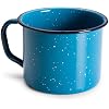 Amazon.com | Imusa Enamel Mug, 12 centimeter, Turquoise: Coffee Cups & Mugs