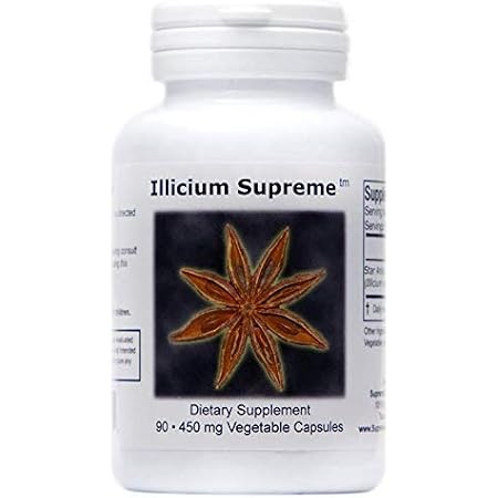 Amazon.com: Supreme Nutrition Illicium Supreme, 90 Pure 450 mg Star ...