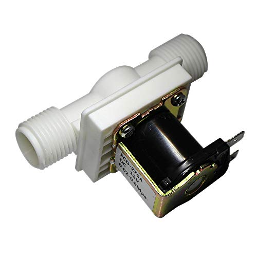 Fankerba 1/2" Solar Solenoid Valve/DC 12V Water Inlet Electric Solenoid ...