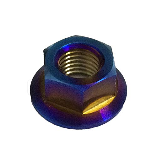 Titanium Nuts Ti M5 M6 M8 M10 M12 M14 Flange Nut Screws Bolts For ...