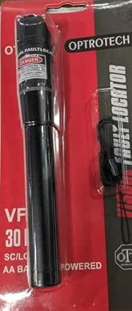 visual fault locator 30mW red laser emitter telecommunication work vfl ...