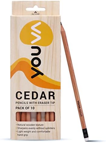 YOUVA Navneet Youva | Cedar Pencils With Eraser Tip For Students And ...