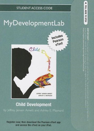 Amazon.com: Child Development New Mydevelopmentlab With Pearson Etext ...