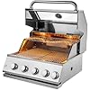 Amazon.com: Premium Stainless Steel 304 Built-In Gas Grill for Outdoor ...