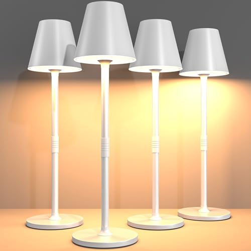 Snapklik.com : Timjorman LED CordlessTable Lamp,4000mAh Rechargeable ...