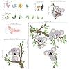 Amazon.com: wondever Koala Tree Branch Wall Decals Animal Koala Bear ...