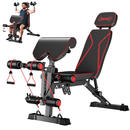 Weight Bench Press, Strength Training Workout Benches for Home Gym ...