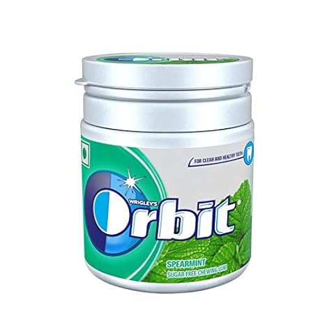 ORBIT Spearmint Chewing Gum Pot, 66 g : Amazon.in: Grocery & Gourmet Foods