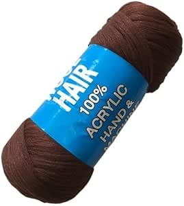 Amazon.com: HUFFA 70g Per Bundle Brazilian Wool Hair Flame Retardant ...