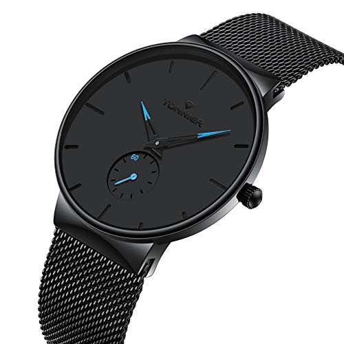 Tonnier Stainless Steel Slim Men Watch -$11.48(56% Off) – Mojosavings.com