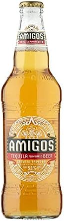 Amigos Tequila Beer (6 x 500ml Bottles) : Amazon.co.uk: Grocery