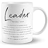 Amazon.com | JRTW Leader Mug, Leader Gifts,Leadership Gifts, Leader ...