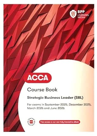 BPP Learning Media ACCA Strategic Business Leader: Practice and ...
