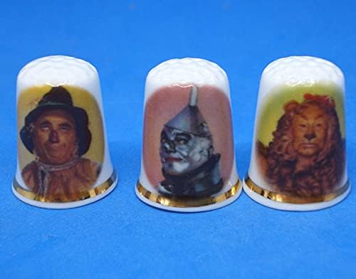 Amazon.com: Birchcroft Porcelain China Collectable Thimbles - Set of ...