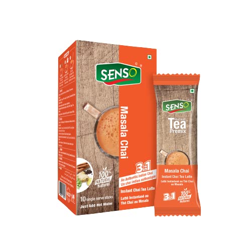 Buy Senso Instant Tea Premix - Regular Sugar - Masala Flavour (10 ...
