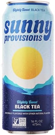 Amazon.com : Sunny Provisions Black Tea - Slightly Sweet Tea Made with ...