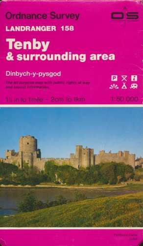 Tenby and Surrounding Area: Sheet 158 (Landranger Maps): Amazon.co.uk ...