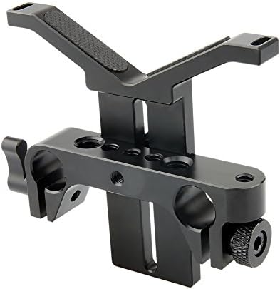 Amazon.com : NICEYRIG Long Lens Support Bracket Height Adjustable with ...