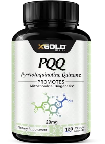 PQQ Supplement Veggie Capsules (Pyrroloquinoline Quinone), 99,7% ...