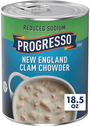 Amazon.com : Progresso New England Clam Chowder, Reduced Sodium Canned ...