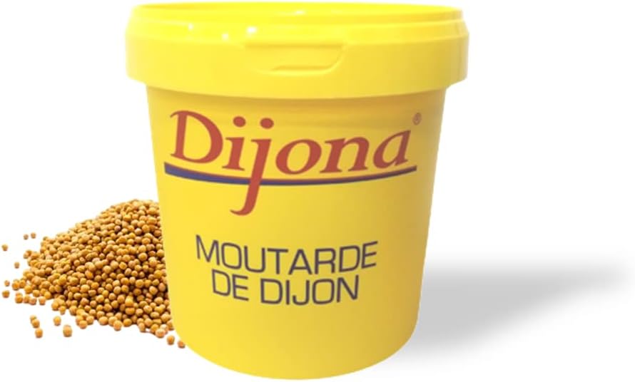 Dijona Moutarde de Dijon Pot de 1kg : Amazon.fr: Epicerie