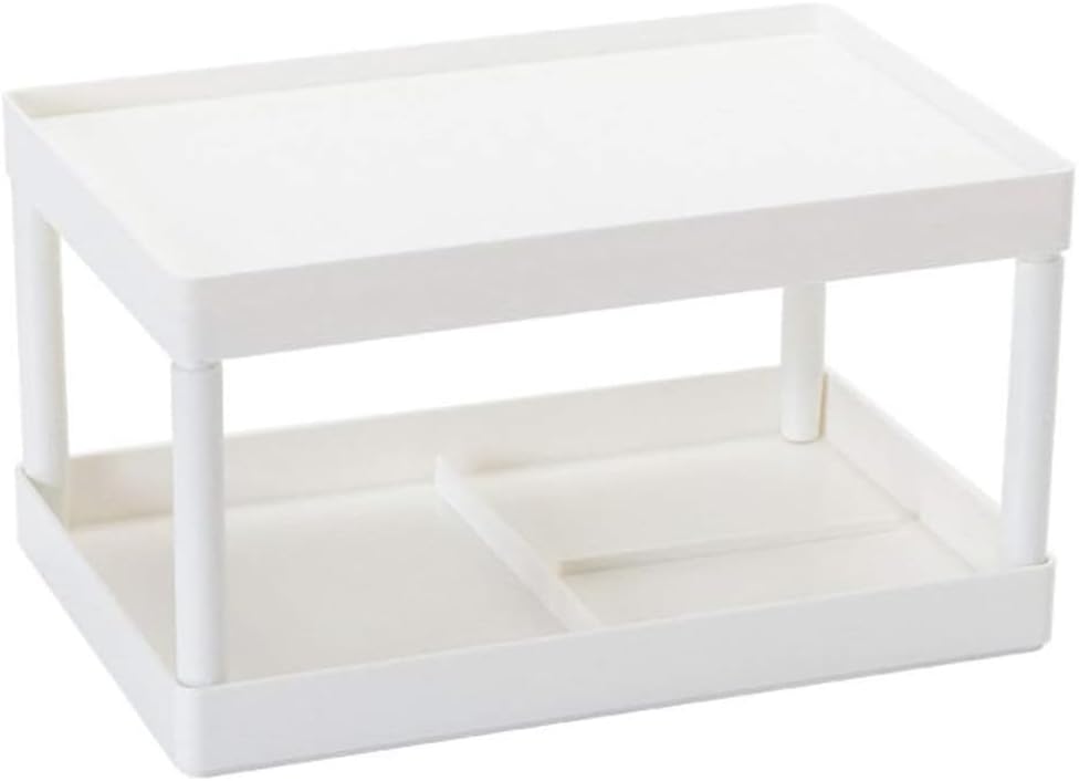 Amari Bargains Two Tier Storage Rack - Double Layer Cosmetic Stationery ...