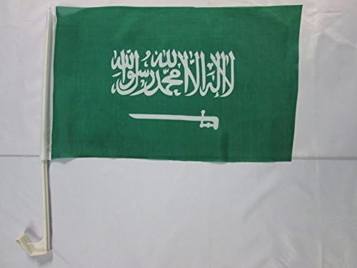 AZ FLAG Saudi Arabia Car Flag 18” x 12” – Saudi Arabian Car flags 30 x ...