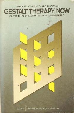 Gestalt therapy now: Theory, techniques, applications: Amazon.co.uk ...