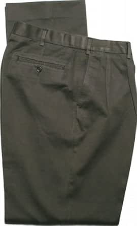 Jonathan Quale Pleated Front Tall Pants #516P Black, 38 x 36 at Amazon ...