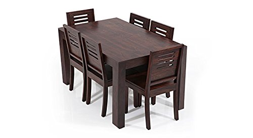 Urban Ladder Arabia - Capra 6 Seater Dining Table Set (Finish ...