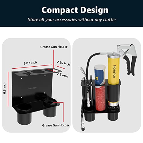 Snapklik.com : Grease Gun Holder, Grease Gun Garage Organizer Wall ...