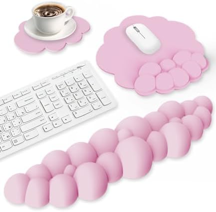 Amazon.com : Keyboard Wrist Rest, Cloud Mouse Pad Wrist Support ...