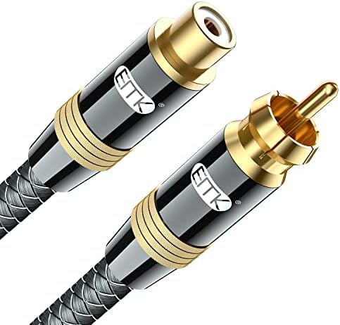 Amazon.com: KUYIOHIFI Dual Shielded (OD 8.0mm) RCA Male to RCA Male ...