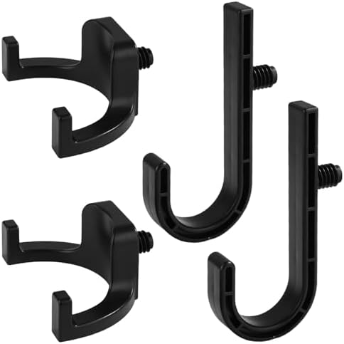 Amazon.com : 4pcs Storage Shed Hooks for Suncast, Black J and U Tool ...